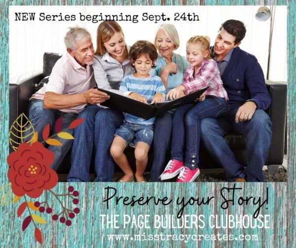 Page Builders ClubHouse - Miss Tracy Creates